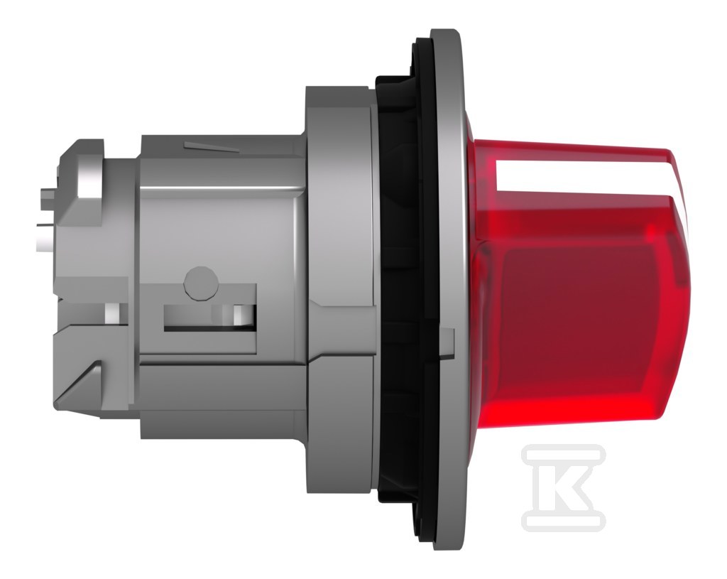 Leaf Leaf Switch Flat Red Illuminated Head 2 Po ZB4FK1243 - Onninen Wholesale